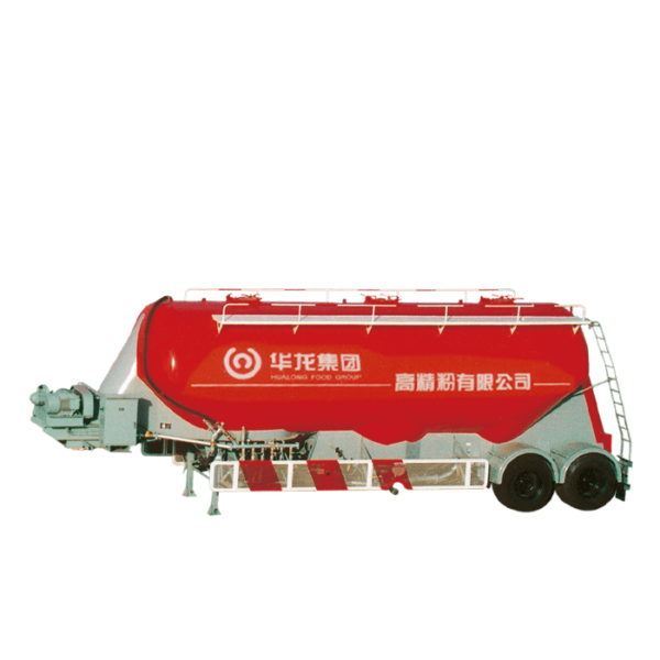 Powder Flour Tank Semi-trailer 2 Axle For Sale